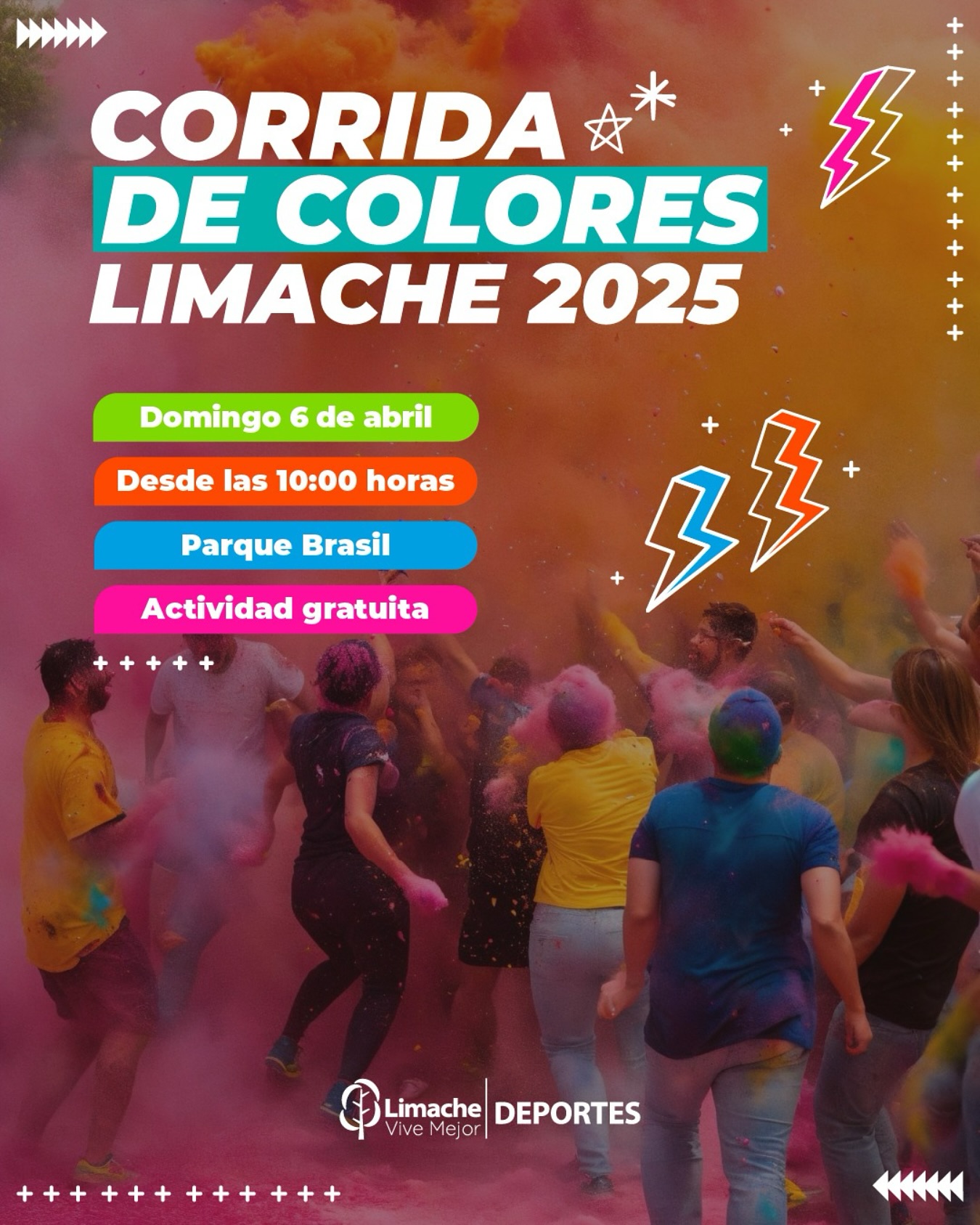 Corrida de Colores Limache 2025 | Corre.cl